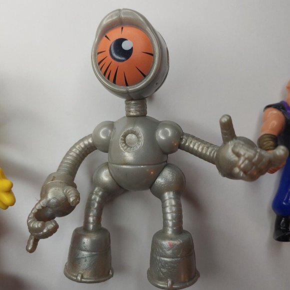 Simpsons | Toys | 3 Vintage Toy Lot Lisa Simpson Blinky Aladdin Saluk ...